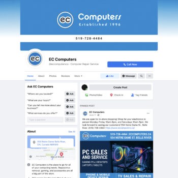 Windsor Web Design | Print | Apparel | Social Media | WP Essex